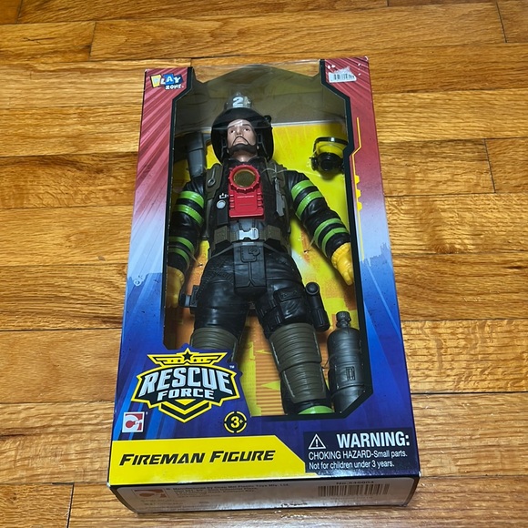 Toys | Rescue Force Fireman Figure 12 Action | Poshmark